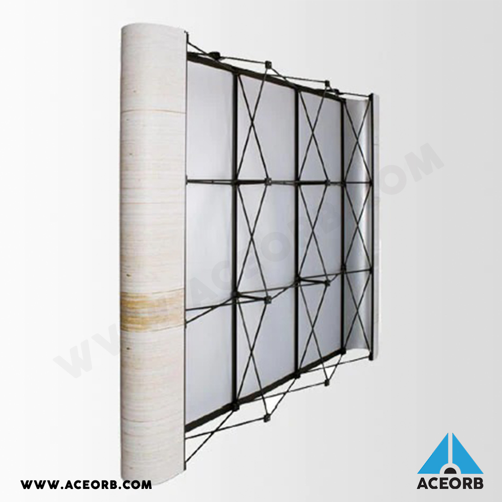 Straight Magnetic Pop Up wall – Aceorb